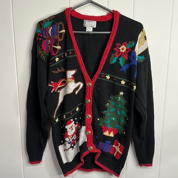 Vintage | Sweaters | Vintage Christmas Holiday Sweater | Poshmark